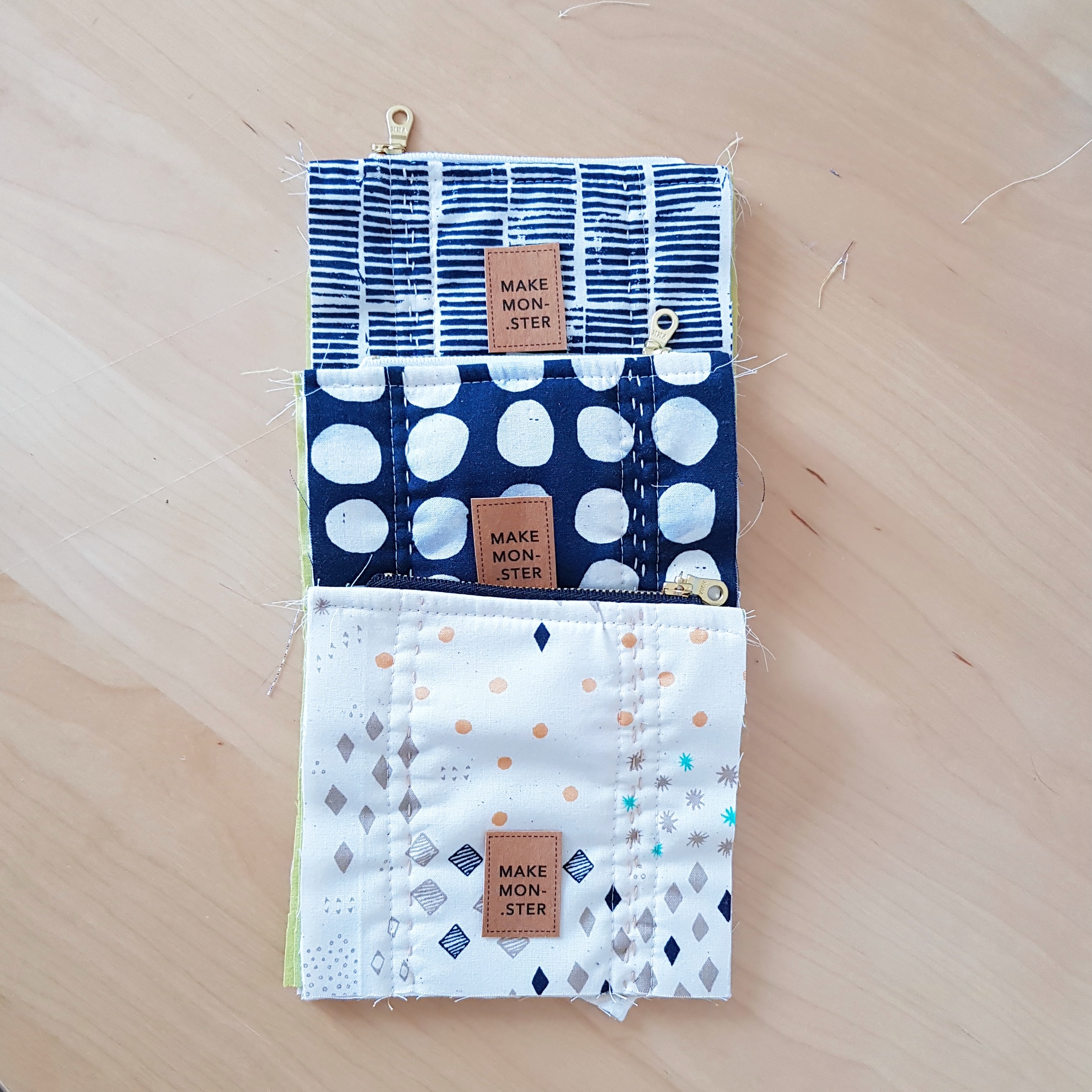 Ink Jet Printing on Kraft-tex for labels – make monster